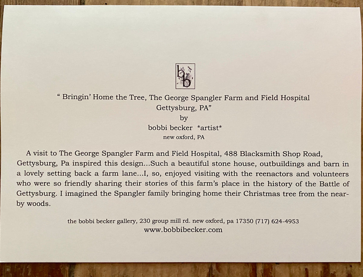 “George Spangler Farm” Christmas cards – the bobbi becker gallery